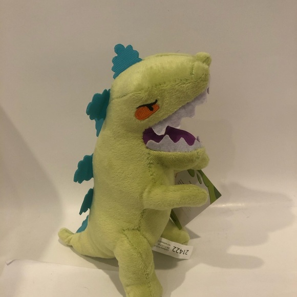 Toys | Nickelodeon Rugrats Reptar Dinosaur Plush Stuffed Doll Green 7 ...